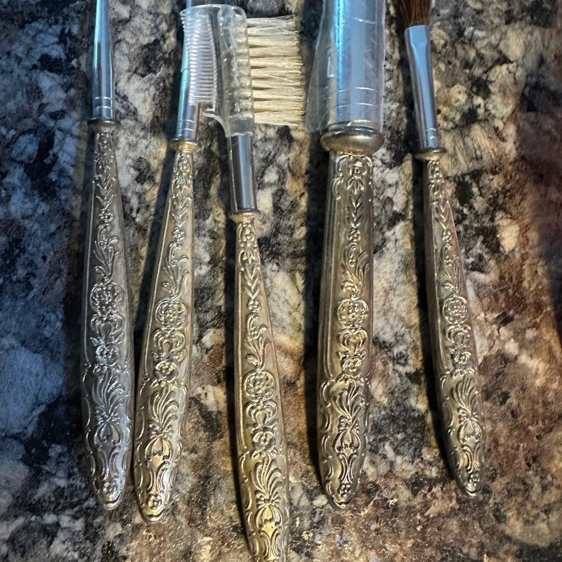 Vintage Makeup Brushes - Etsy