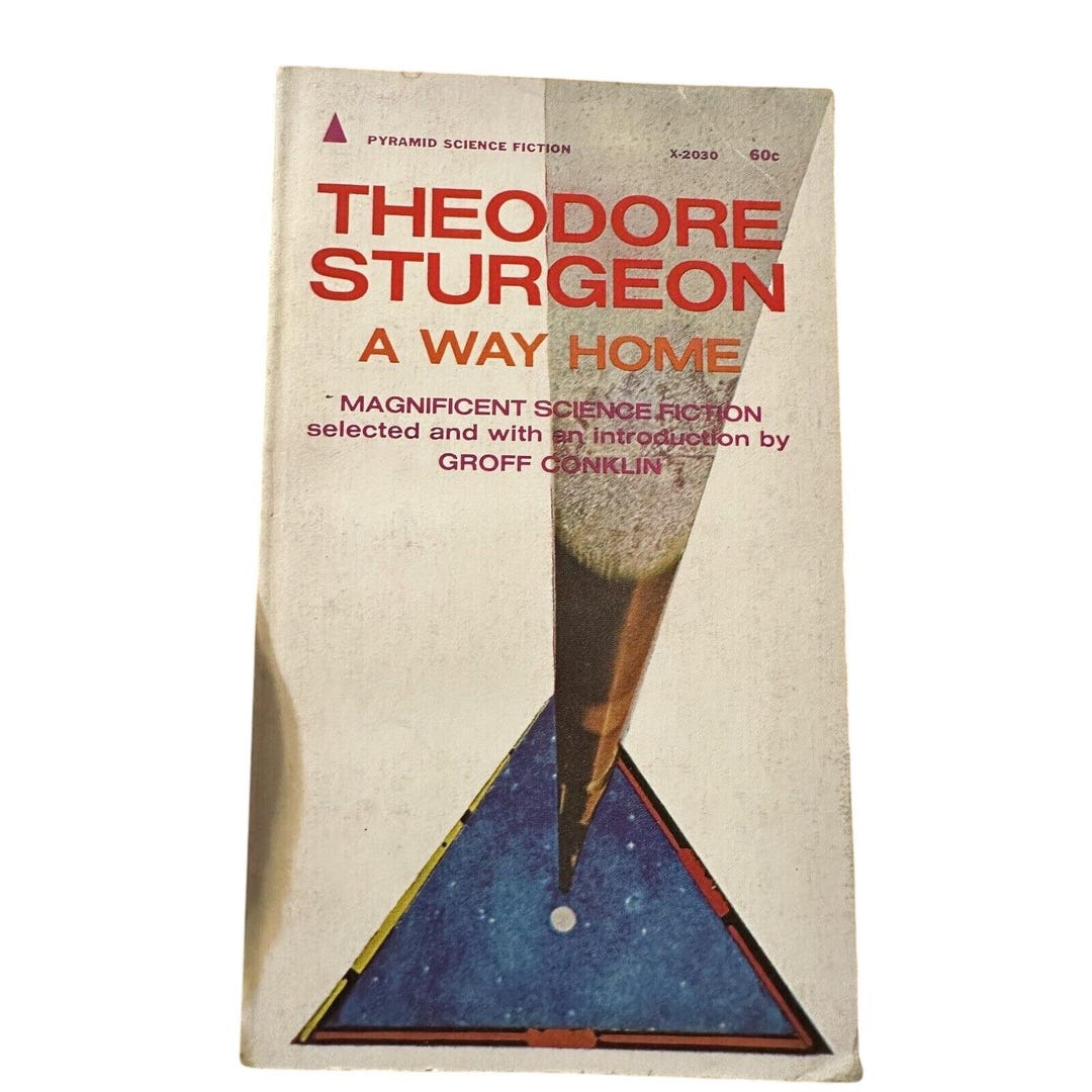 A Way Home by Theodore Sturgeon - Vintage 1969 Pyramid Sci-fi Paperback ...