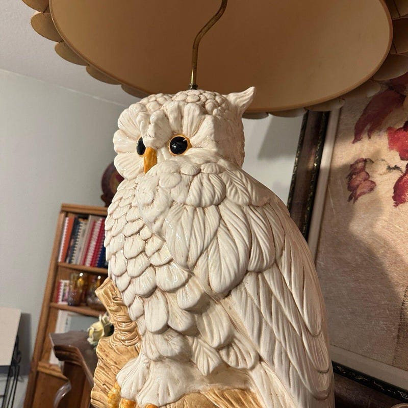 Owl Lamp - Etsy