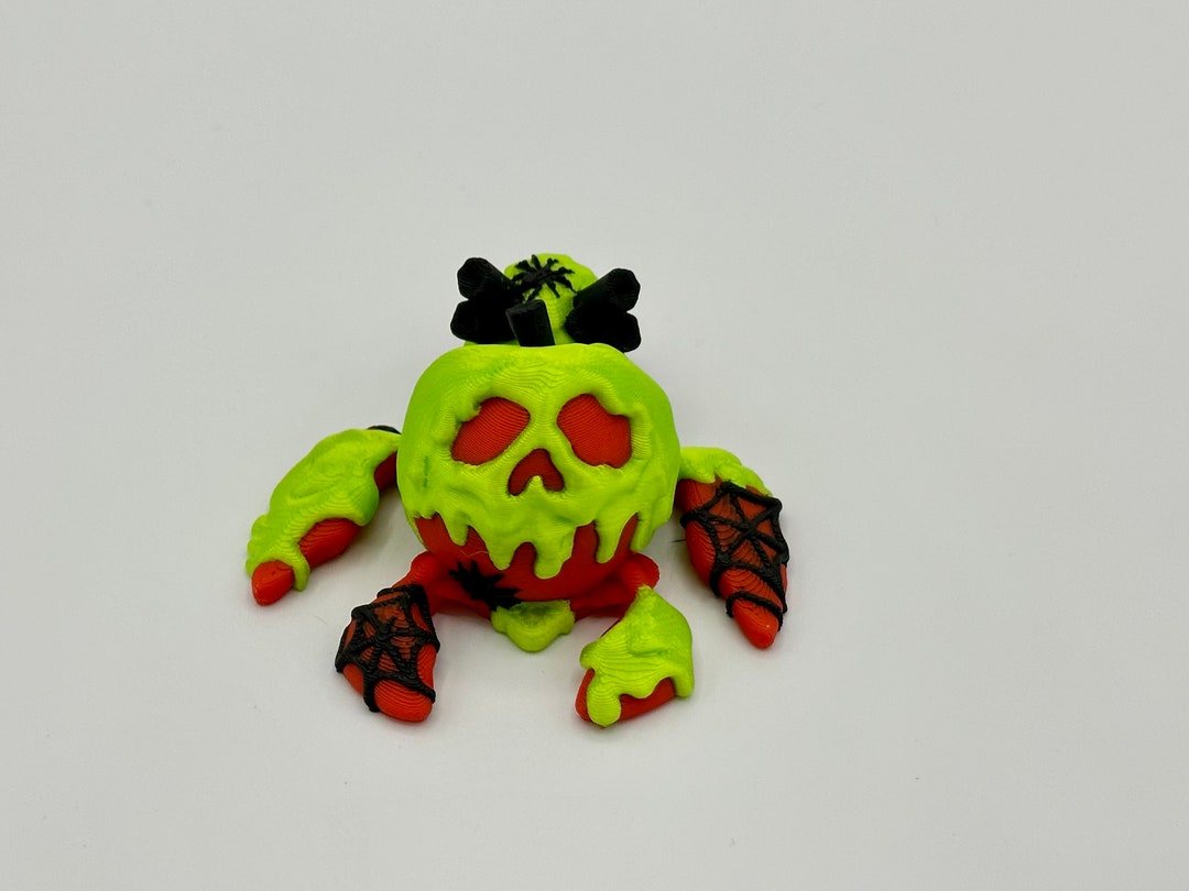 Poison Apple Turtle - 3D Print - Etsy