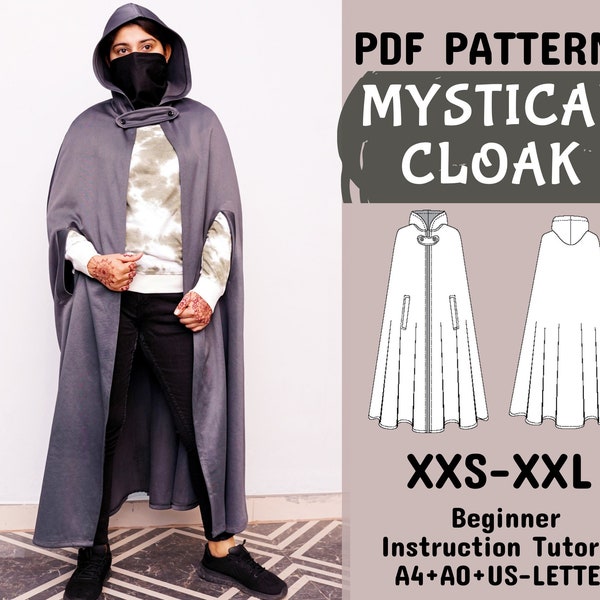 Hooded Cloak - Etsy
