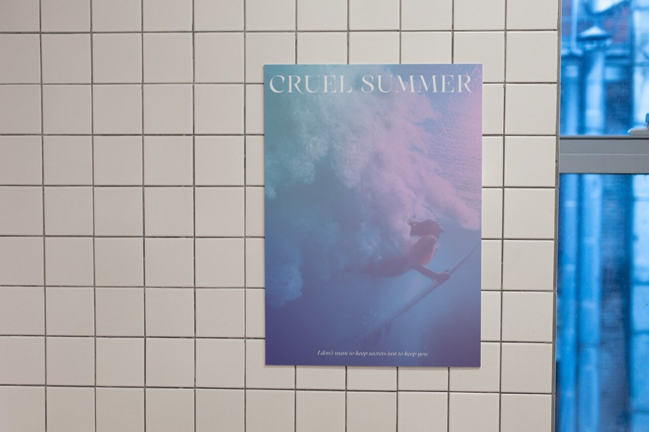 Taylor Swift Poster Cruel Summer Print Taylor Swift Print - Etsy