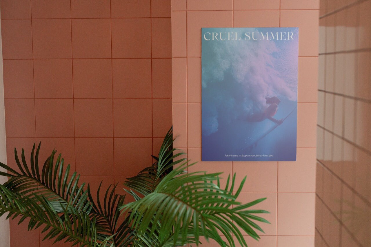 Taylor Swift Poster Cruel Summer Print Taylor Swift Print - Etsy