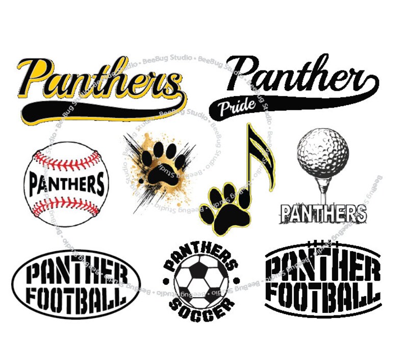 Panther Spirit Files, PNG, JPEG, PDF, Svg - Etsy