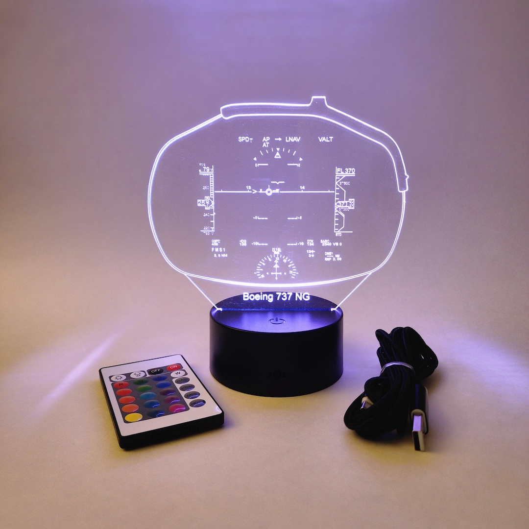 Boeing 737 Ng / 737 Max High-quality Head-up Display(hud) RGB LED Desk ...