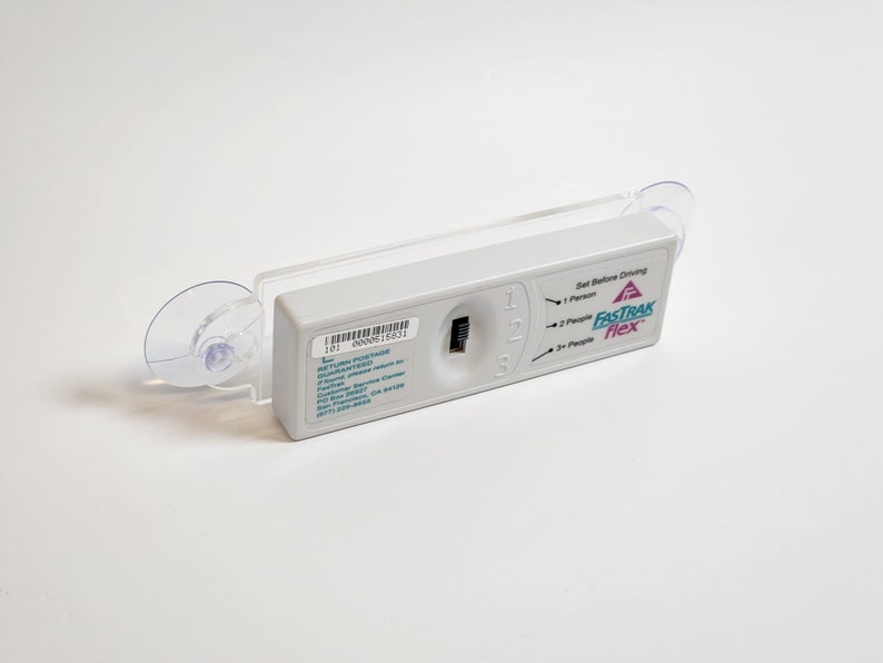 Removable Fastrak Flex and E-zpasstoll Acrylic Holder - Etsy