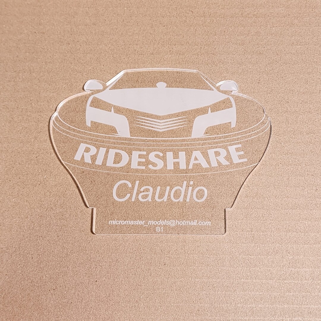 Replacement Acrylic Display for an RGB LED Display Featuring a ...