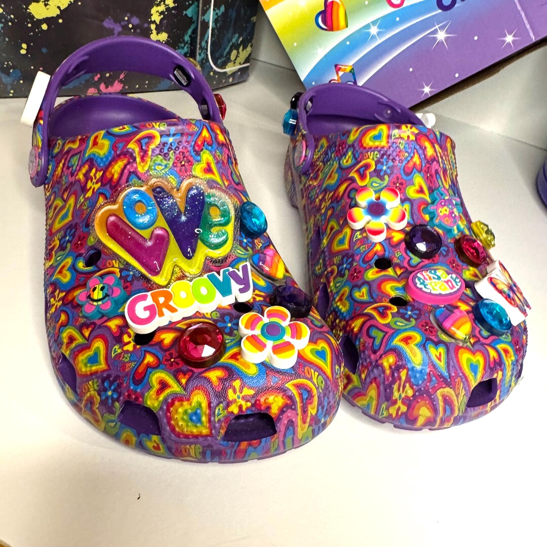 Classic Lisa Frank Clog CROCS - Etsy
