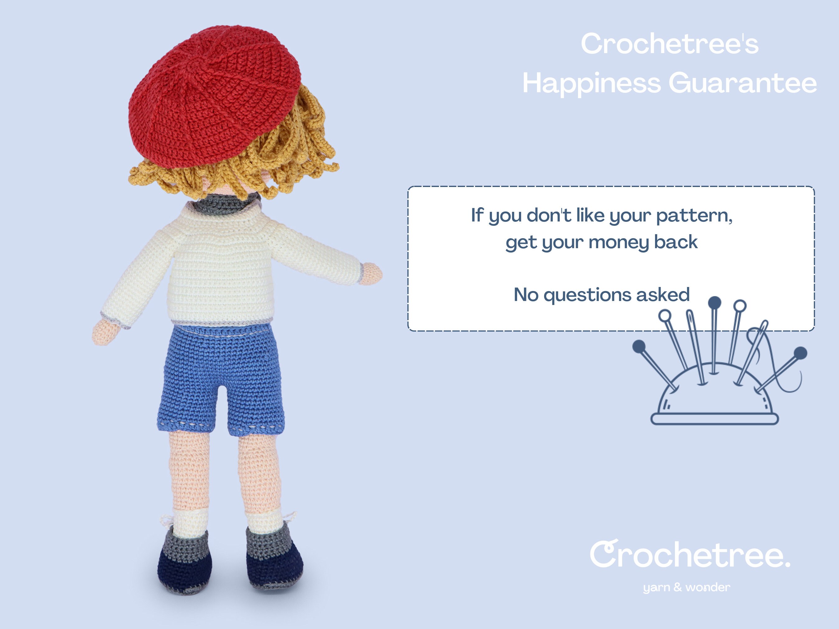 Boy Crochet Doll Pattern, Boy Amigurumi Pattern, Cute Doll Clothes ...