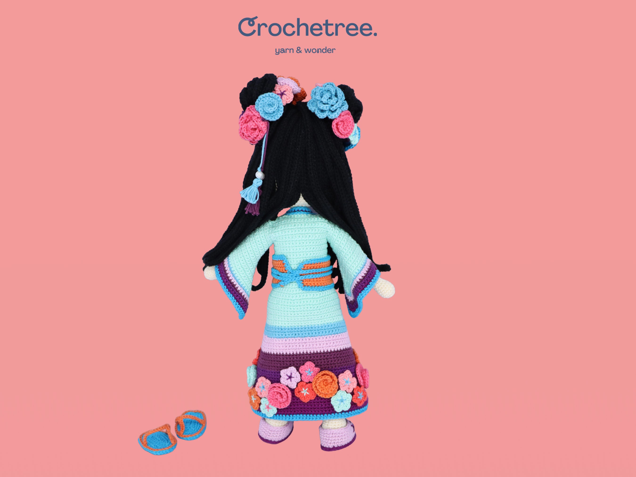 Japanese Crochet Doll Pattern, Easy Amigurumi Pattern, Cute Crochet ...
