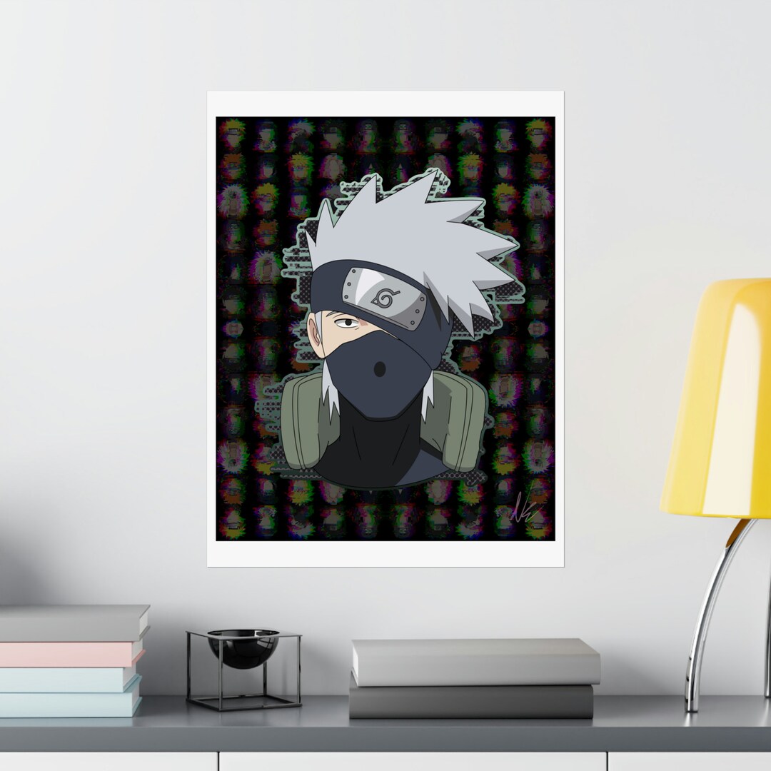 Kakashi Hatake Matte Vertical Posters white Kakashi - Etsy