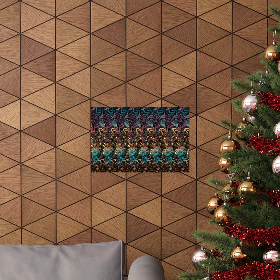 Beautiful Stereogram (magic Eye) Image of 3D G Key Symbol - Etsy