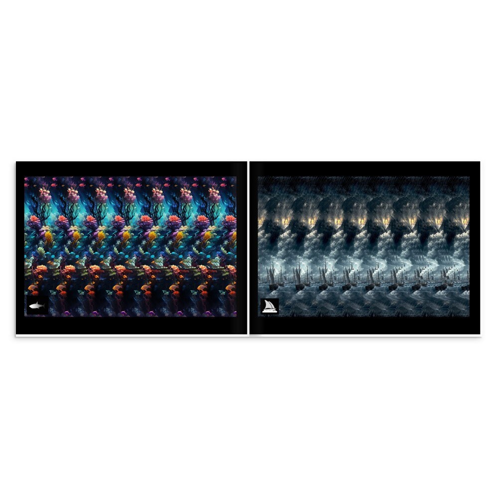 Reveal 3D - Stereogram (magic Eye) 3D Images - Etsy