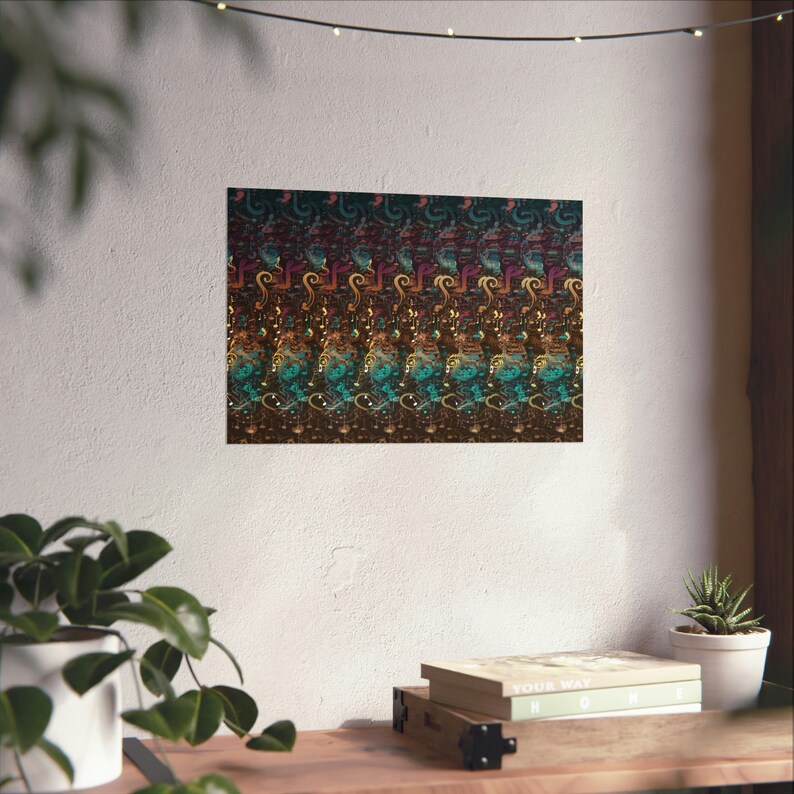 Beautiful Stereogram magic Eye Image of 3D G Key Symbol - Etsy Canada