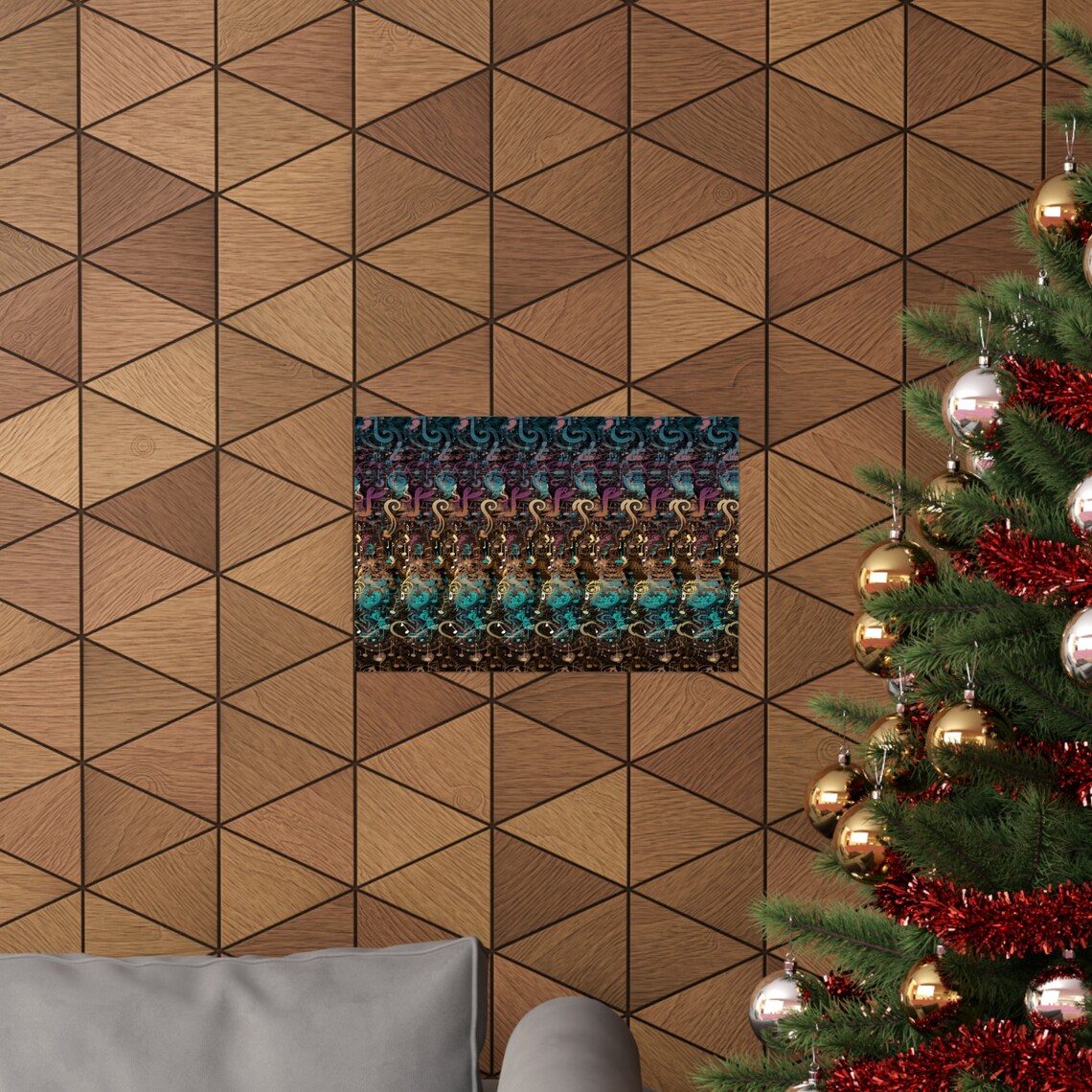 Beautiful Stereogram magic Eye Image of 3D G Key Symbol - Etsy