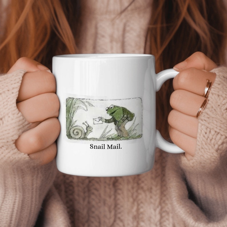 Cottagecore Frog and Toad Mug - Best Friends - Etsy