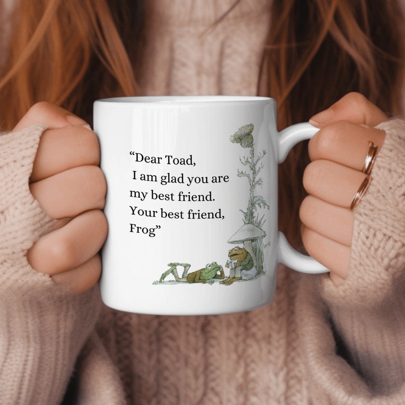 Frog and Toad Mug - Best Friends - Etsy
