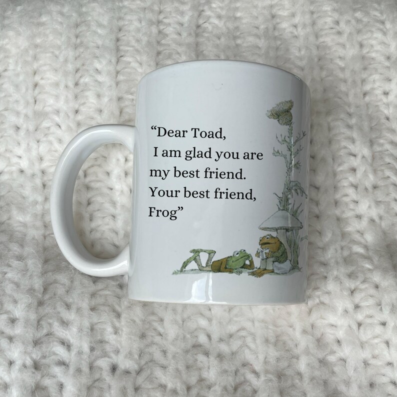 Frog and Toad Mug - Best Friends - Etsy
