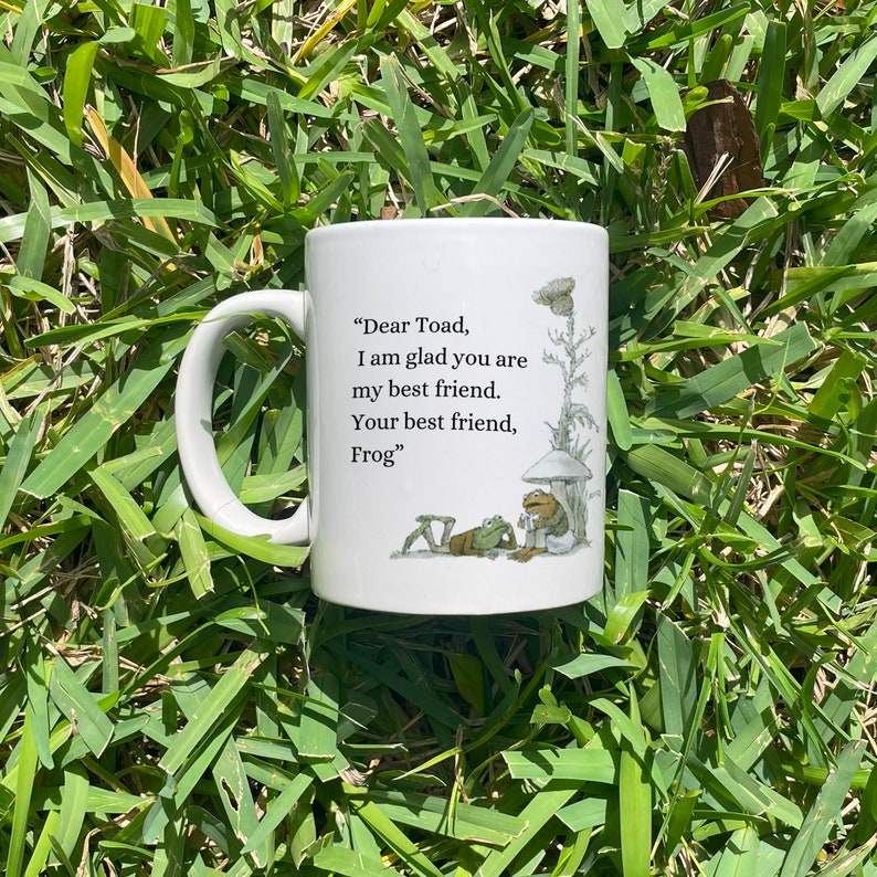Frog and Toad Mug - Best Friends - Etsy