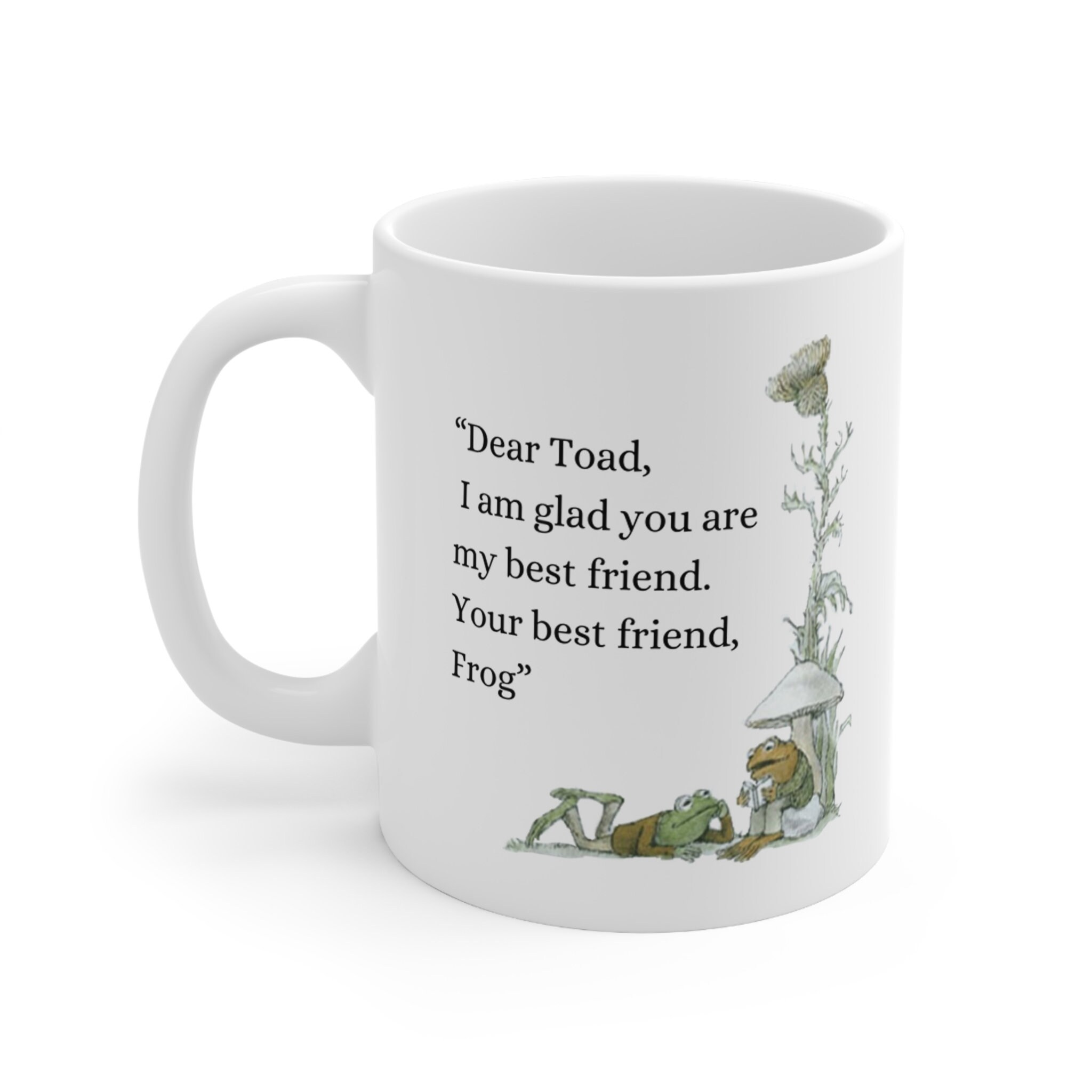 Frog and Toad Mug - Best Friends - Etsy