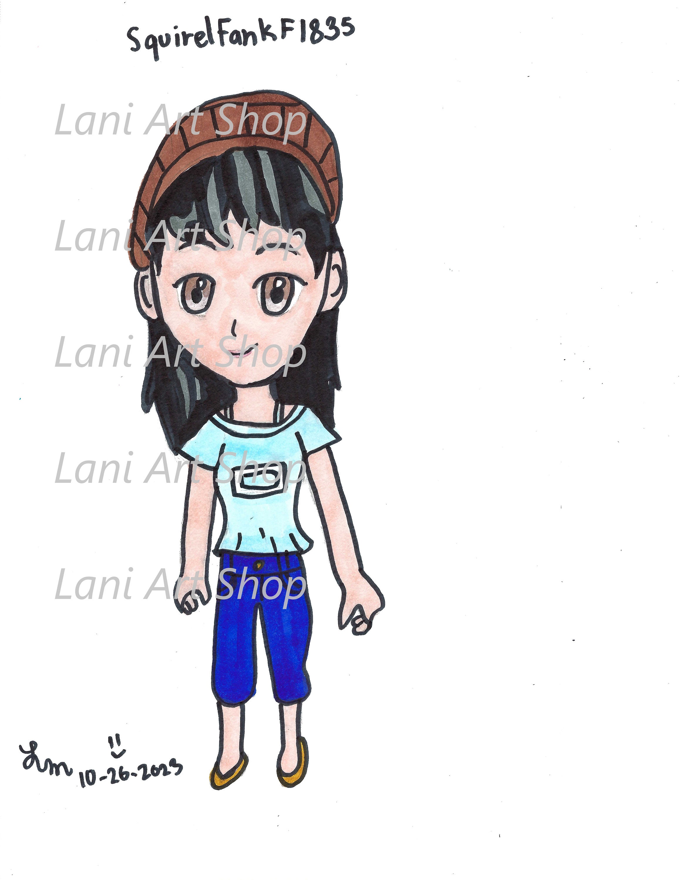 Personalized Art I Draw Your Roblox Character Request - Etsy