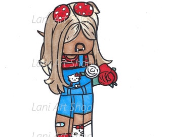 Personalized Art - I Draw Your Roblox Character - Request Drawing OR ...