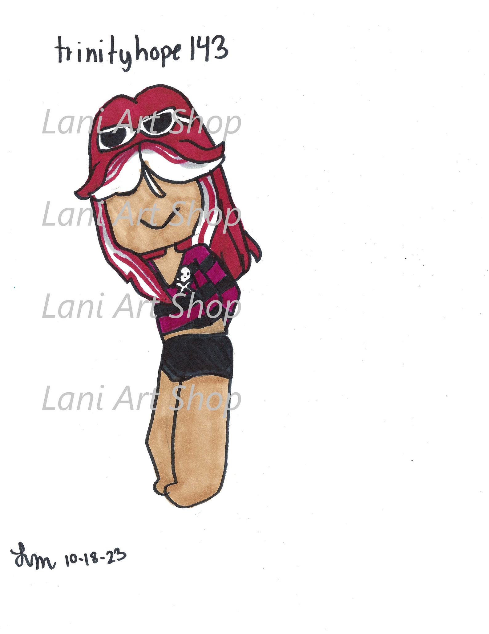 Personalized Art - I Draw Your Roblox Character - Request Drawing OR ...