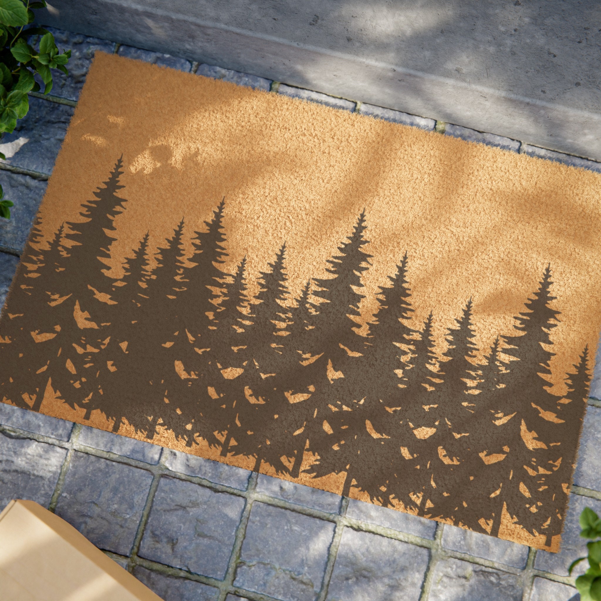 Forest Doormat, Naturecore Welcome Mat, Gift for Home - Etsy