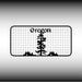Oregon OR USA Blank License Plate Inspired Downloadable Printable High ...