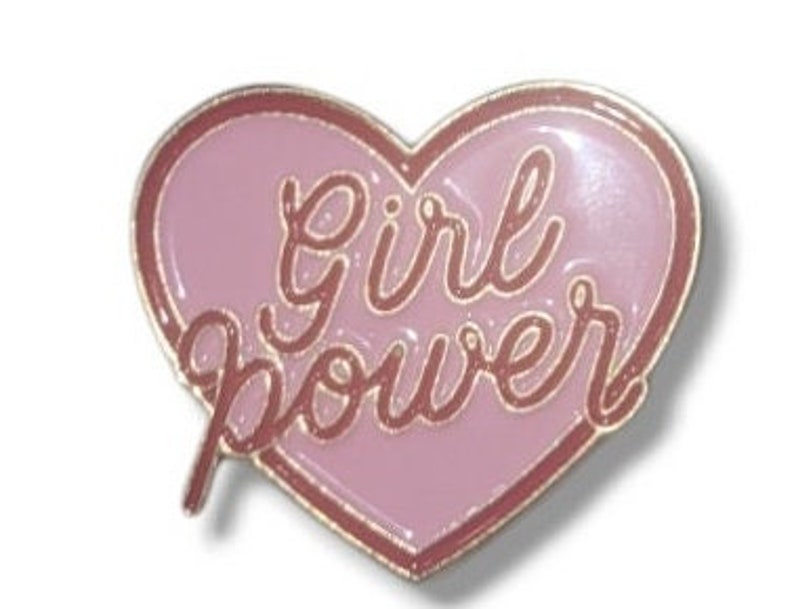 Girl Power Heart Groovy Flowers Floral Cute Pretty Boss Feminist ...