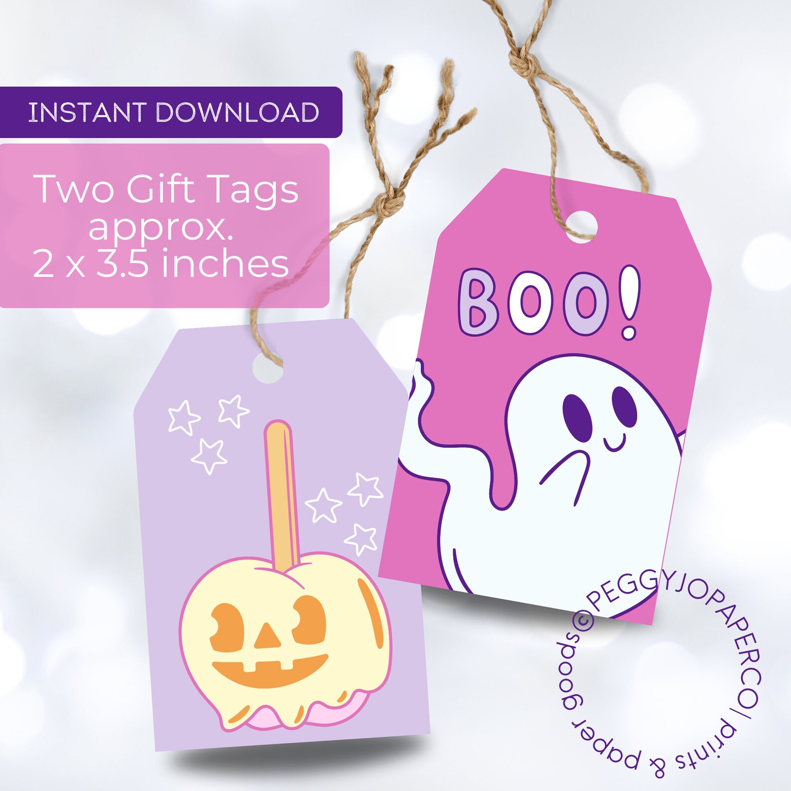 Pastel Halloween Boo Basket Kit: Printable Game (digital Download) - Etsy