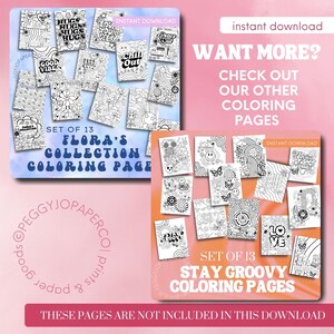 Self Love Club Coloring Pages, Love Yourself, Hippy Retro, Self-care ...