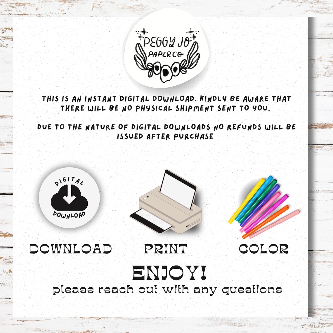 Hippy Holiday Christmas Coloring Pages: Retro Festive Designs (PDF ...