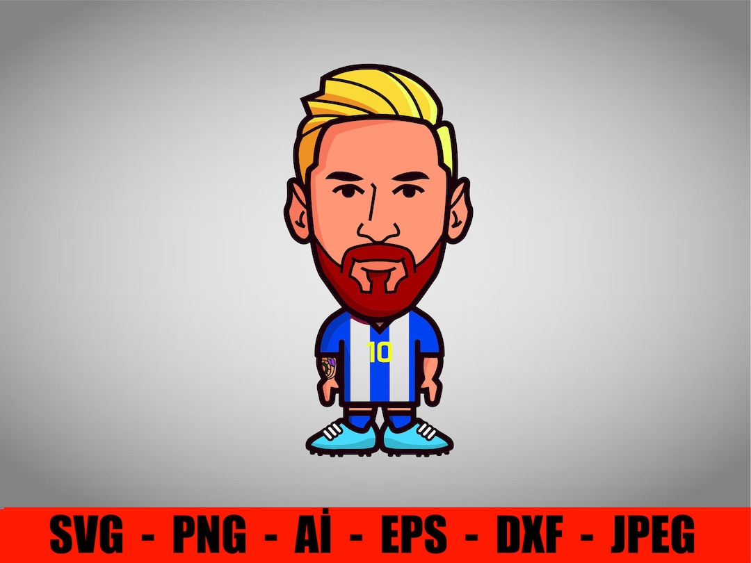 Lionel Messi, Football Superstar, Argentina National Team Editable ...