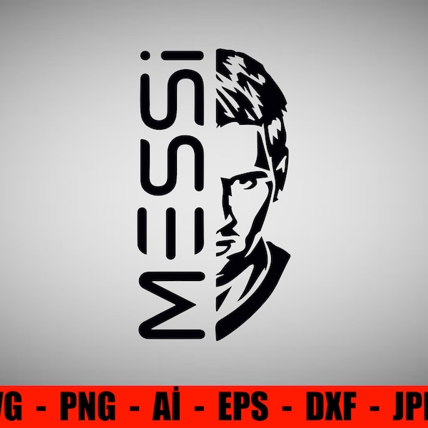 Messi Svg - Etsy
