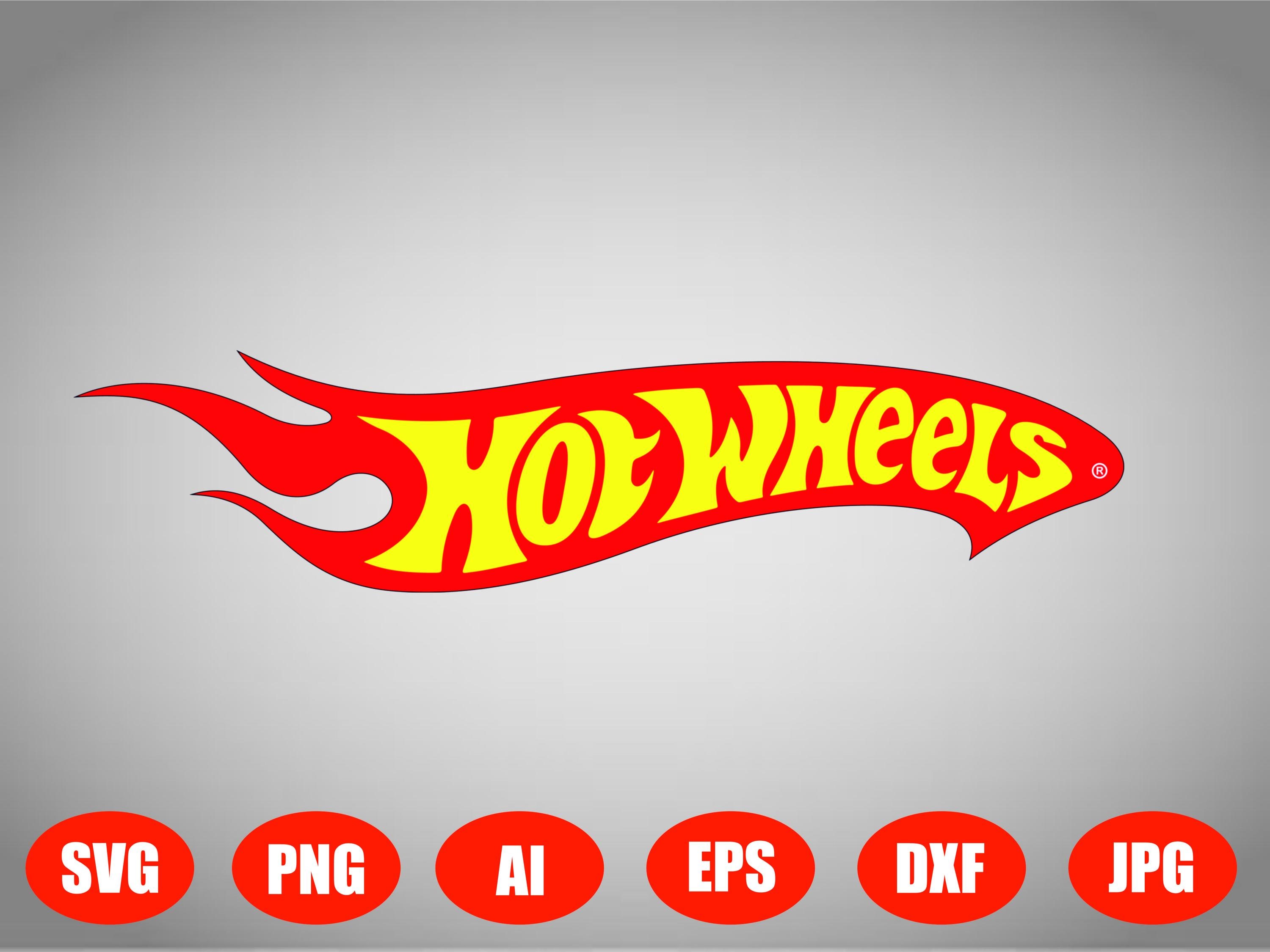 Hot Wheels Logo Vektor Hot Wheels Royalty Free Vector Image
