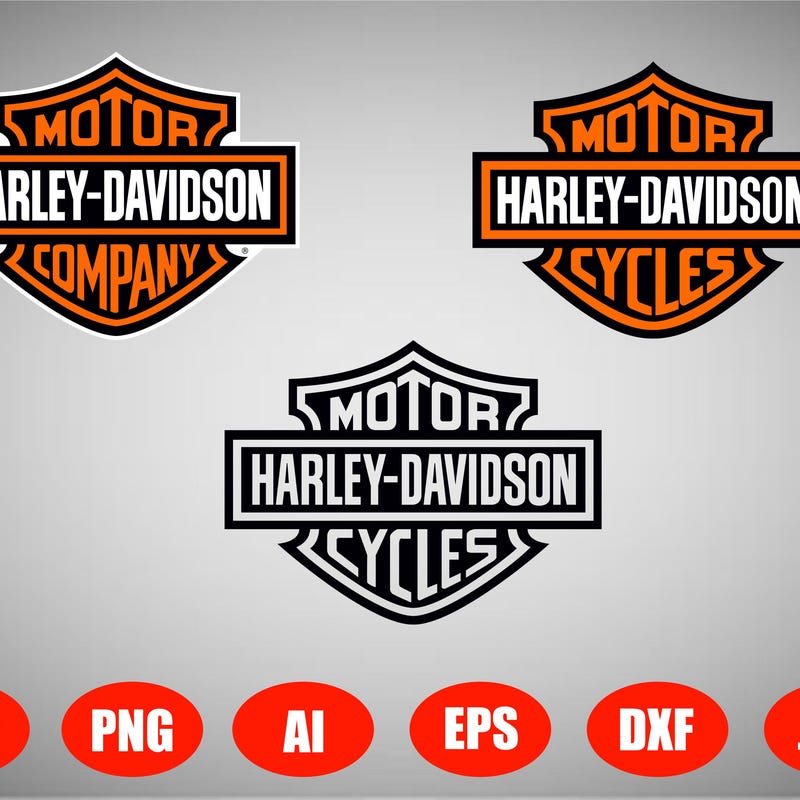 Harley Davidson Svg - Etsy