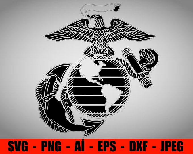 Marines SVG - Etsy