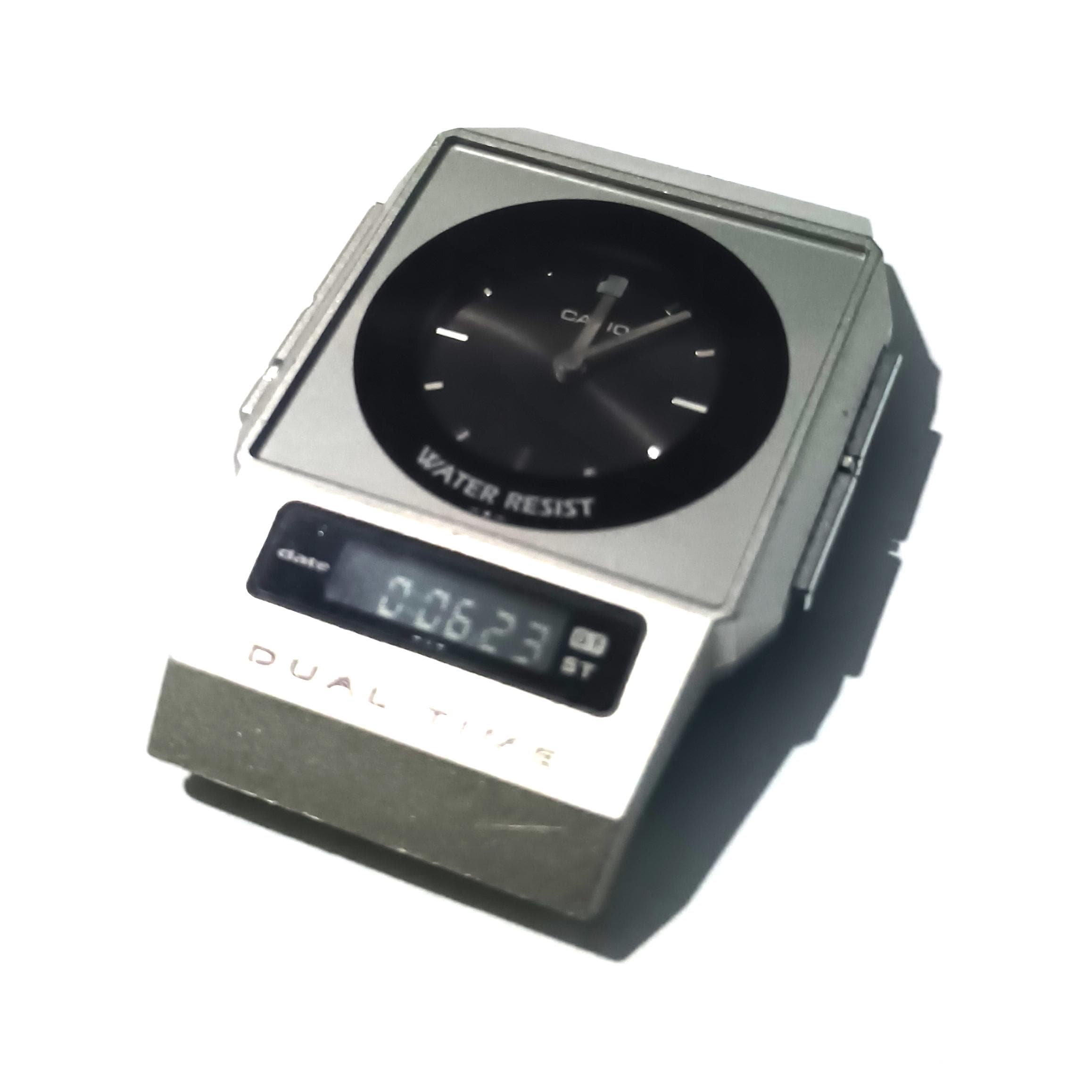 Vintage Casio FS-01 Film Watch (module 2320) - Rare Ana-digi Pela Thin ...