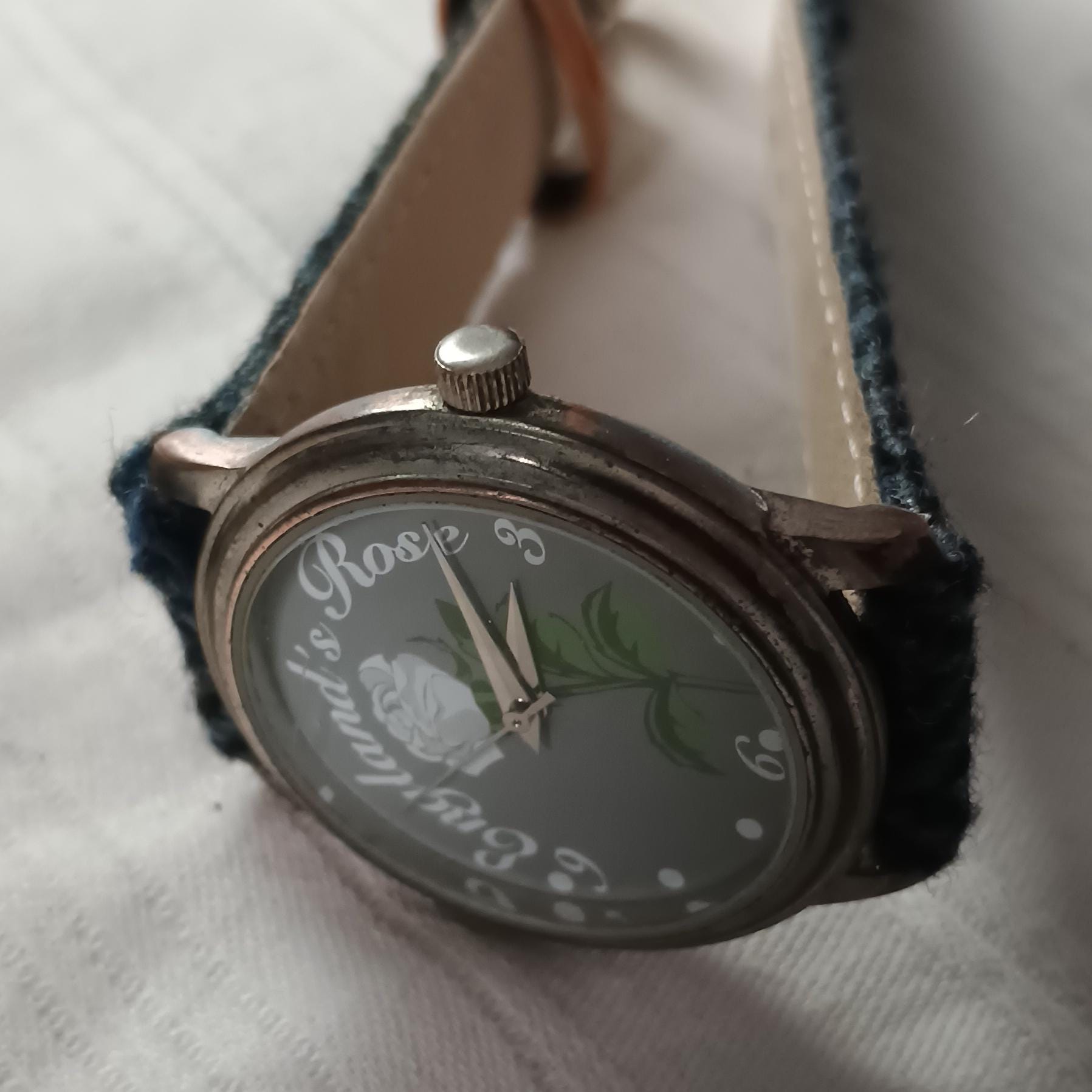 Vintage Princess Diana Tribute Watch, England's Rose Memorabilia, 1997 ...