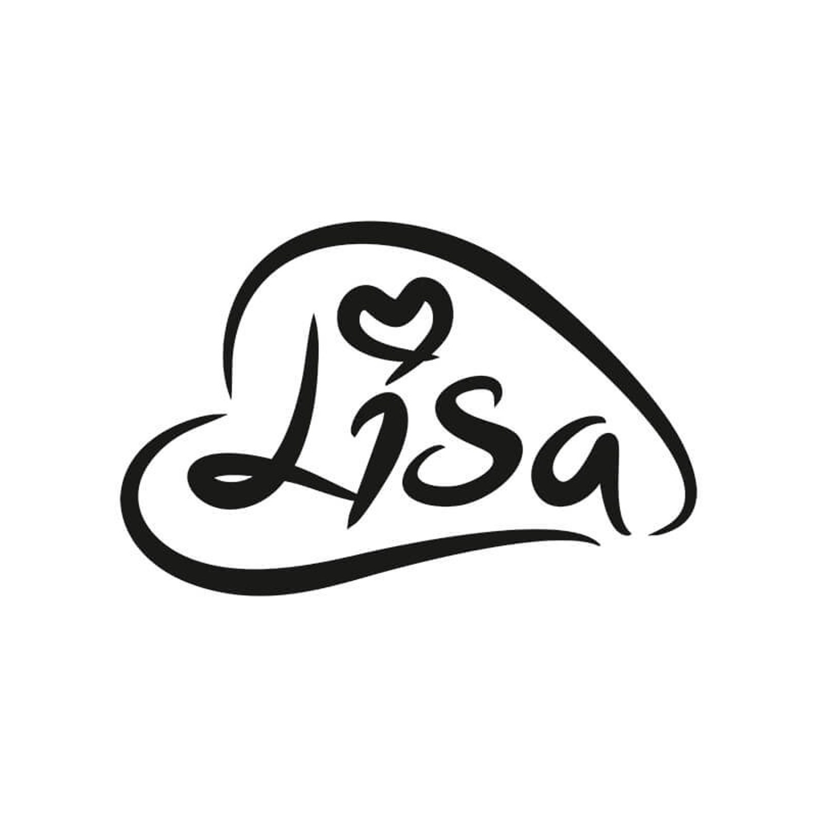 Lisa Name Vector, Lisa Vector for Sticker, Name Vectors, Vector Art ...