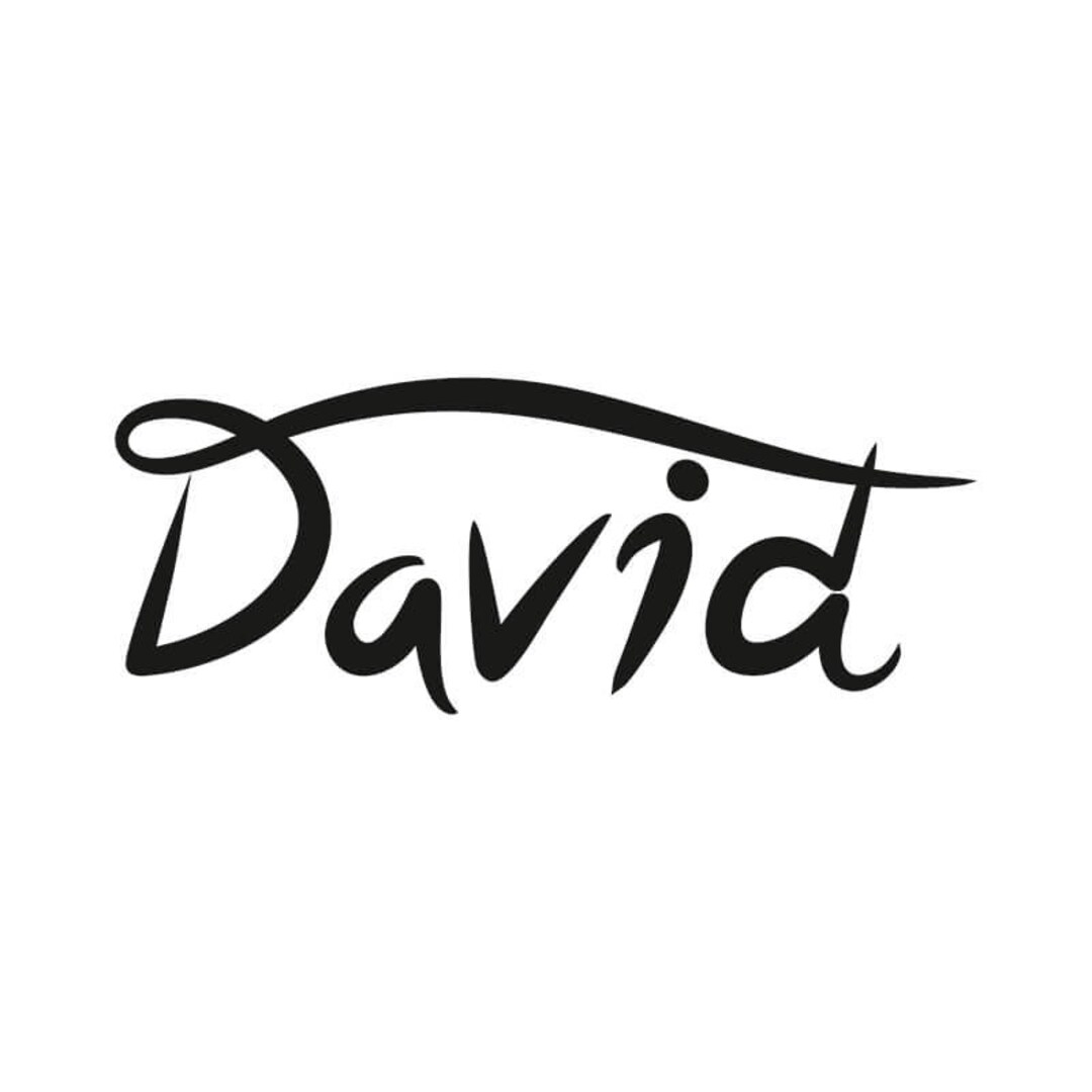 David Name Vector, David Vector for Sticker, Name Vectors, David, David ...