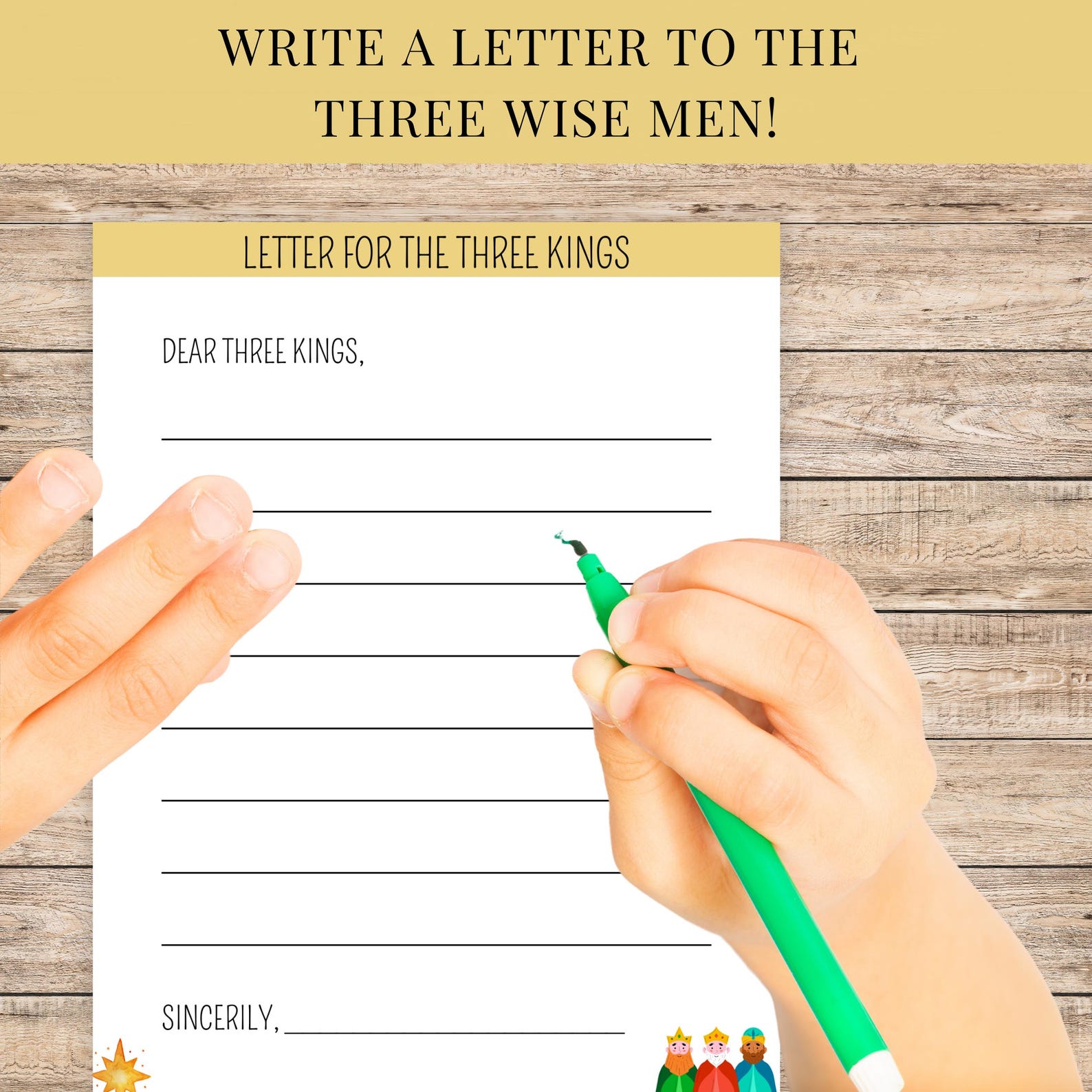 Three Wise Men Activity Bundle, Three Kings Day Celebration Games and ...