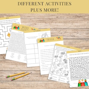 Three Wise Men Activity Bundle, Three Kings Day Celebration Games and ...