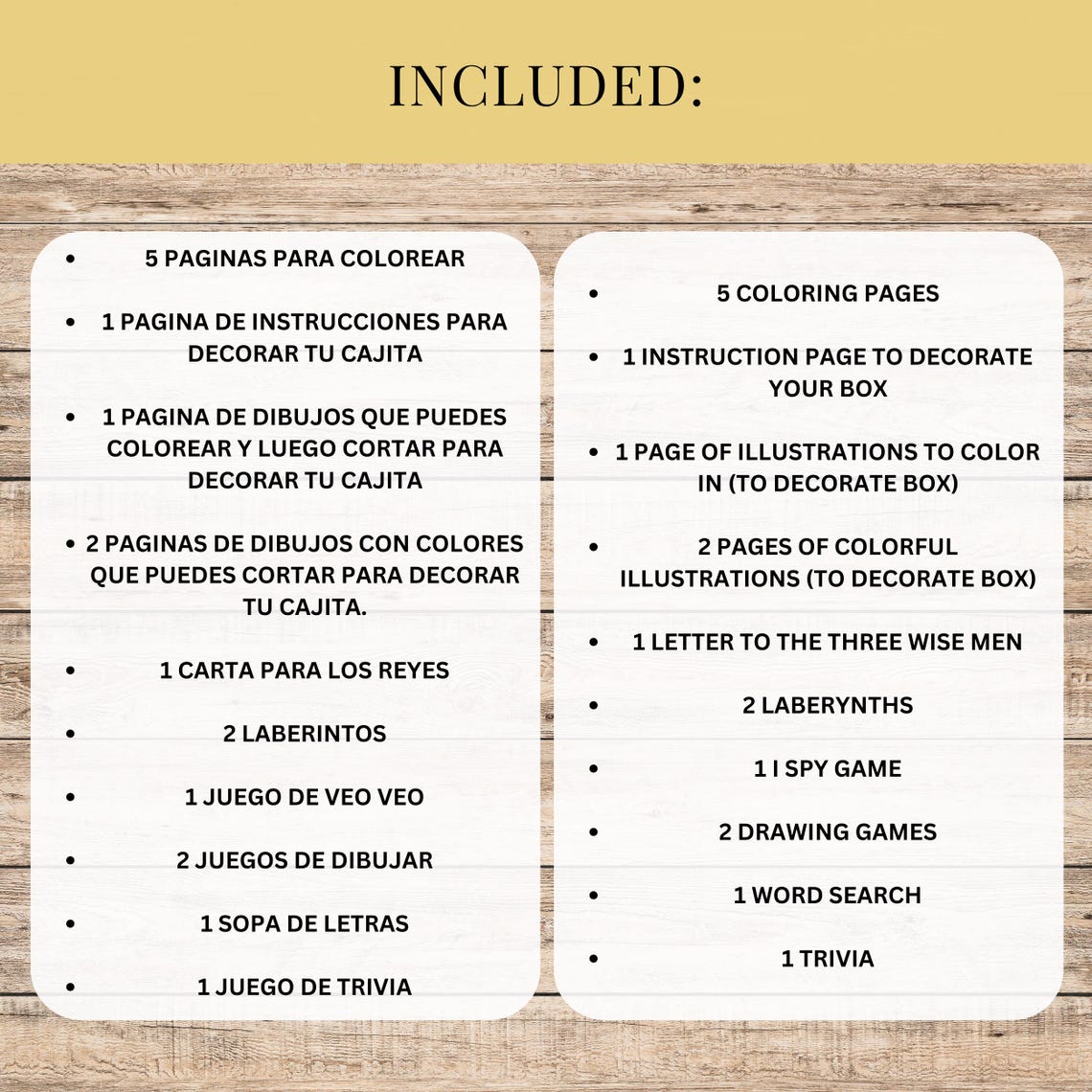 Three Wise Men Activity Bundle, Three Kings Day Celebration Games and ...