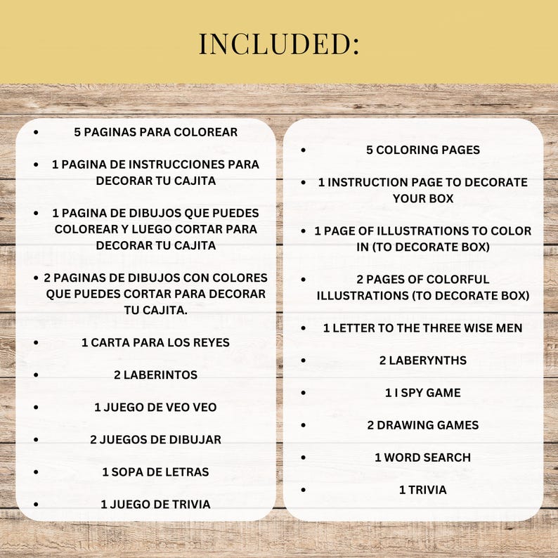 Three Wise Men Activity Bundle, Three Kings Day Celebration Games and ...