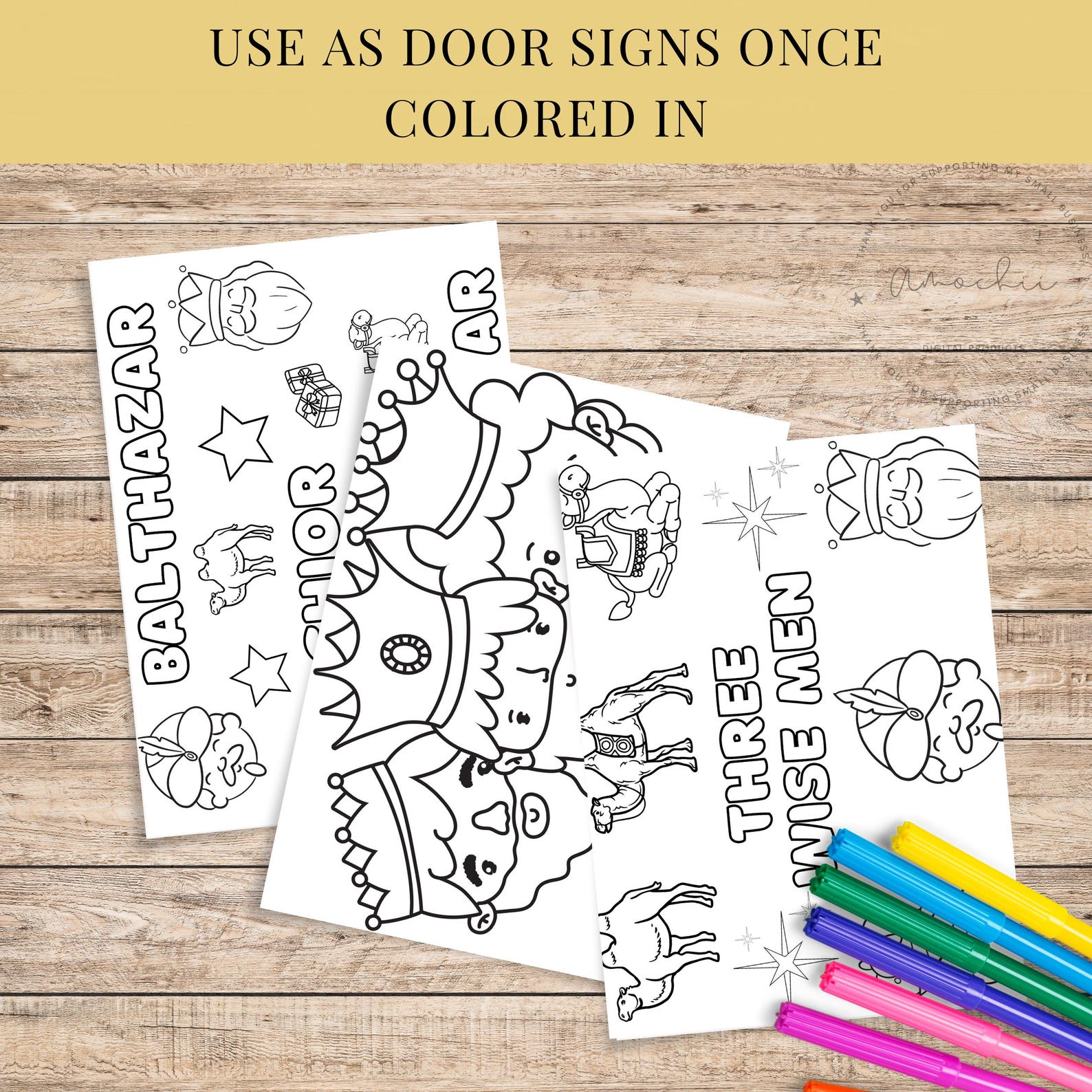 Three Wise Men Activity Bundle, Three Kings Day Celebration Games and ...