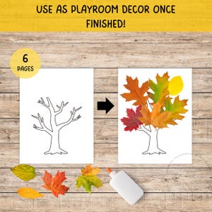 Fall Leaf Craft Activity, Autumn Season, Outdoor Forest School ...