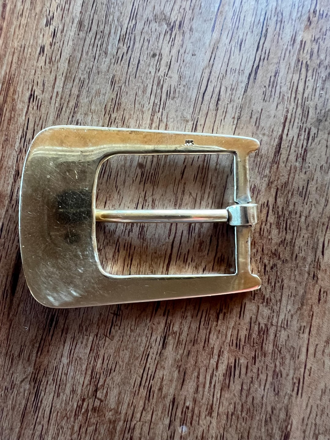 Solid 14K Gold Belt Buckle – Vintage Minimalist 1.02 Oz | Mid-century ...