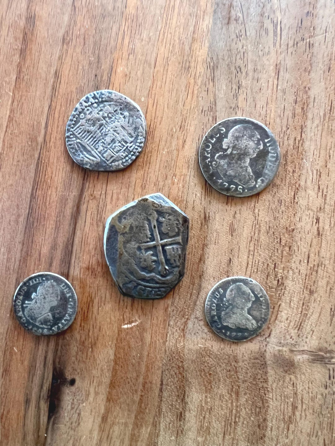 Spanish Colonial Style Coins - Cob & Reales Replicas - Jewelry Making ...